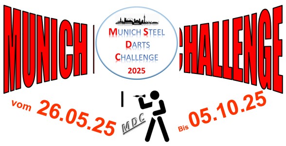 Ereignisliste der Munich Steel Darts Challege